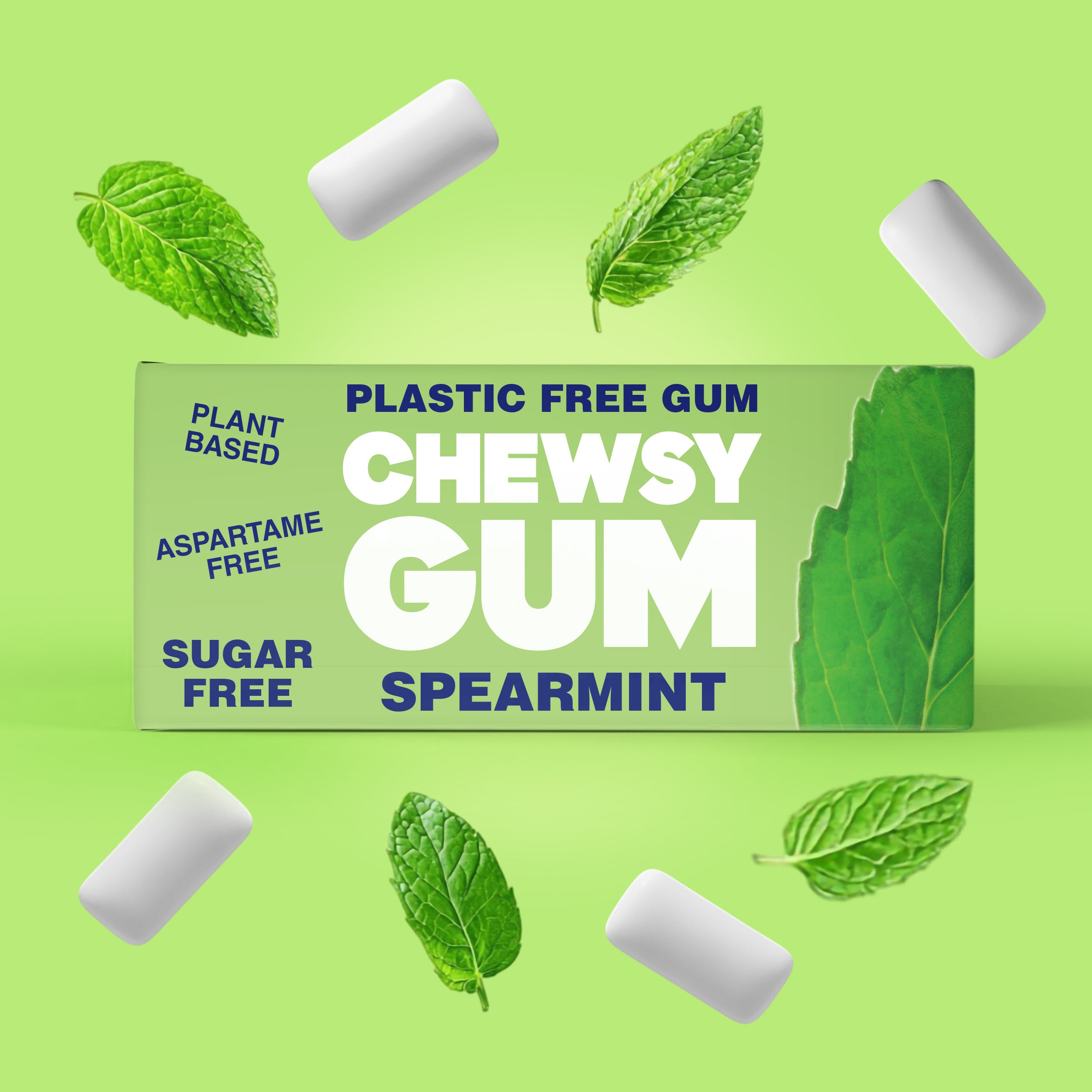 MENTHOL GUM 12-PACK – Chewsy | Plastic Free Gum